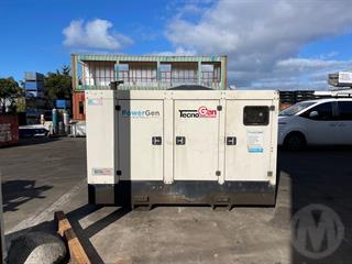 Used 2017 Technogen G100 100kva Generator (Workshop/Domes For Auction ...