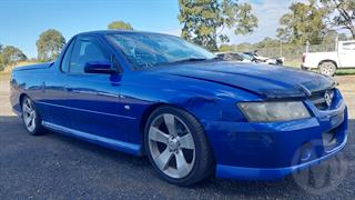 Damaged 2006 Holden Commodore VZ Ute Thunder S Utility For Auction in ...