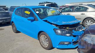 Damaged 2015 Volkswagen Polo 6R 66TSI Trendline Hatch For Auction in ...
