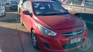 Damaged 2016 Hyundai Accent RB4 1.4P Active Hatch For Auction in ...
