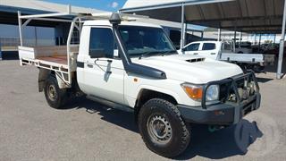 Used 2019 Toyota Landcruiser 70 Series Workmate 2D Utility For Auction ...