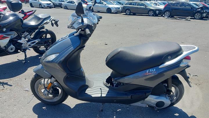 Damaged 2017 FLY 150 3vie Scooter For Auction in National Online ...