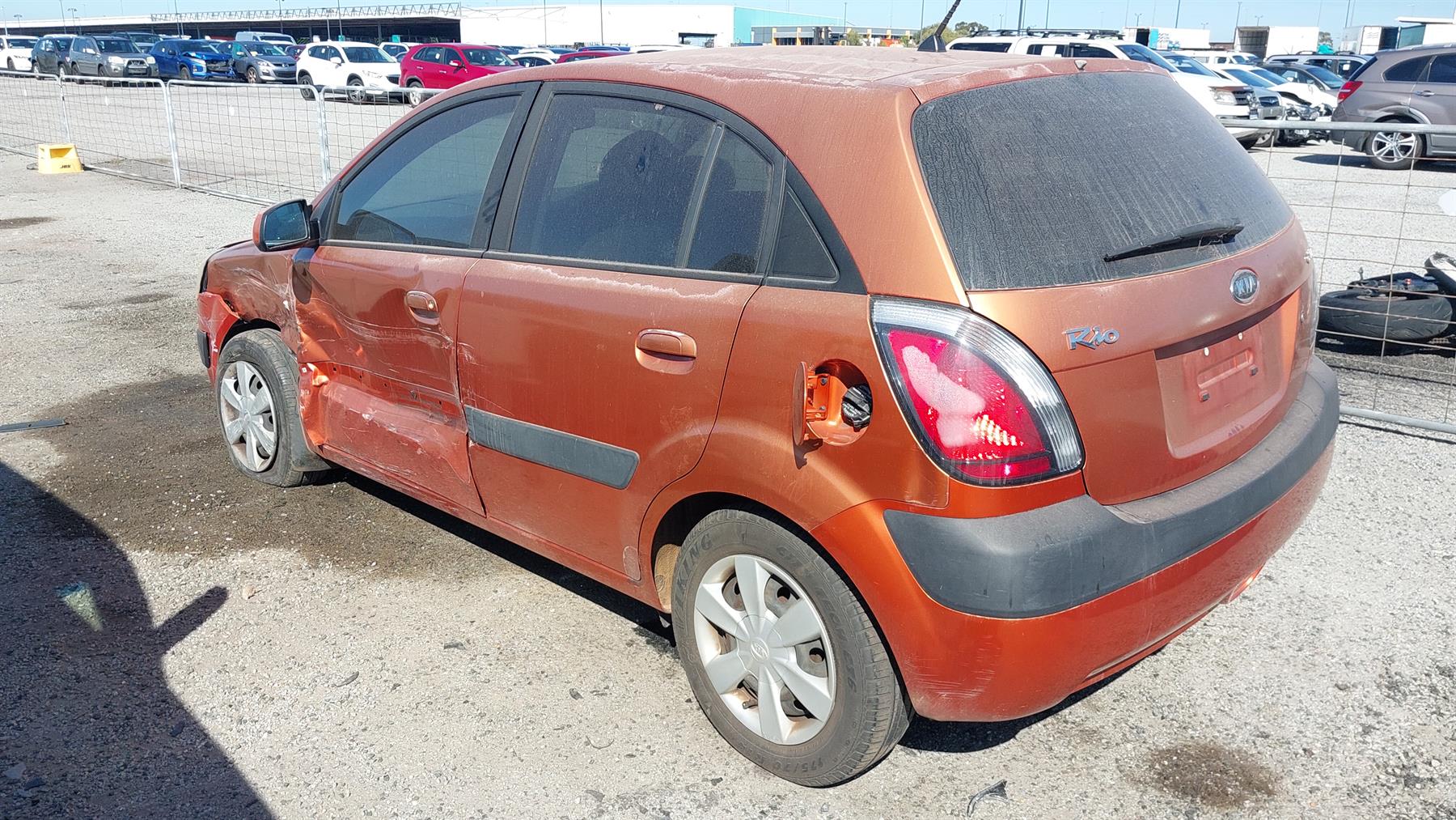 Damaged 2007 Kia Rio Hatch 5D Hatchback For Auction in National Online ...