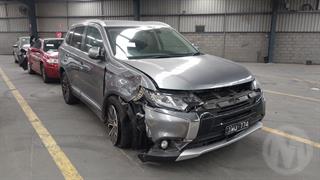 Damaged 2018 Mitsubishi Outlander ZL LS S/Wagon For Auction in National ...
