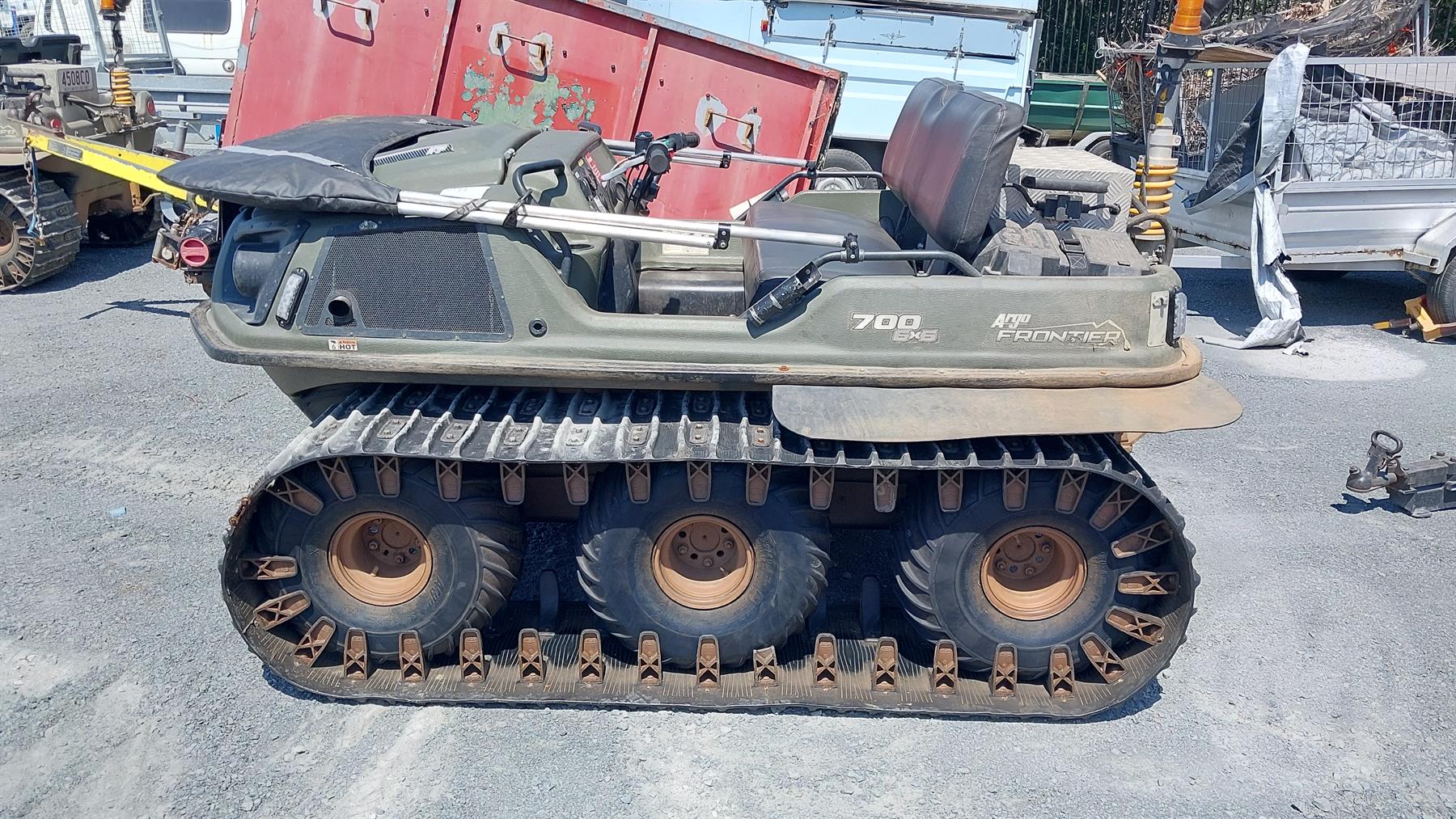 Used 2020 Argo Frontier 700 6X6 All Terrain Vehicle For Auction in ...