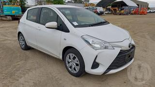 Damaged 2019 Toyota Yaris NCP Ascent Hatch Hatch For Auction in ...