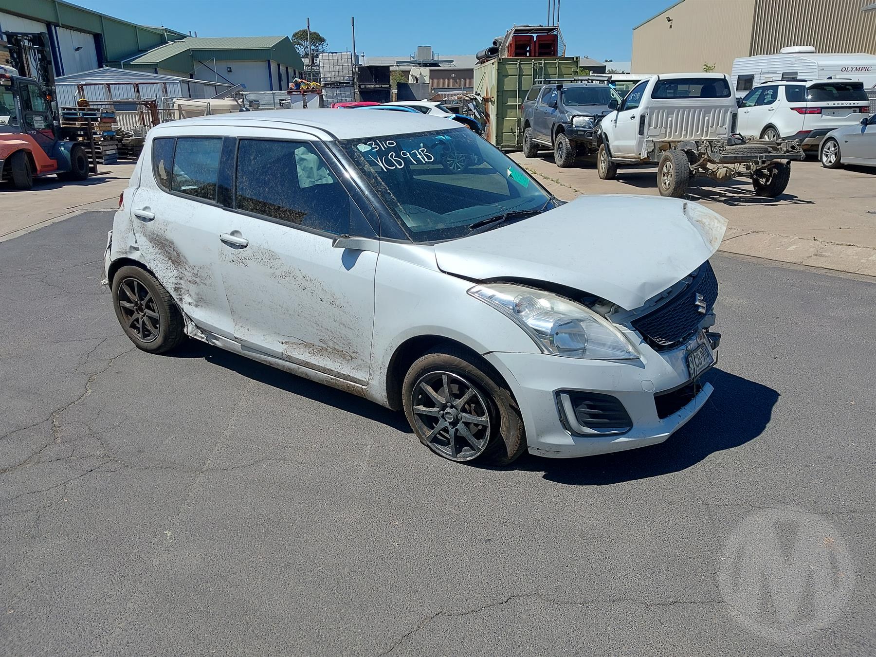 Damaged 2014 Suzuki Swift FZ GL Hatch For Auction in National Online, National – Manheim Salvage ...