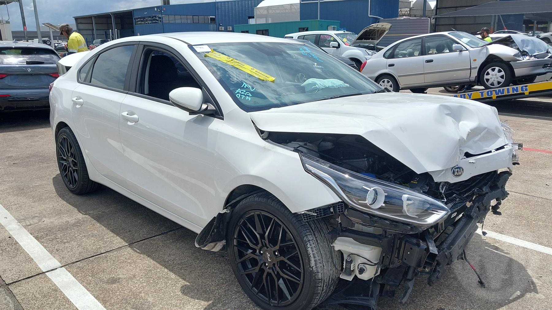 Damaged 2018 Kia Cerato BD Sport Sedan Sedan For Auction in National Online, National – Manheim ...