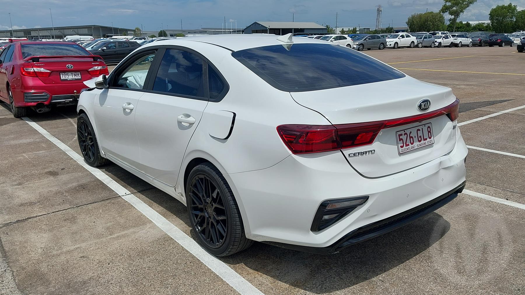 Damaged 2018 Kia Cerato BD Sport Sedan Sedan For Auction in National Online, National – Manheim ...