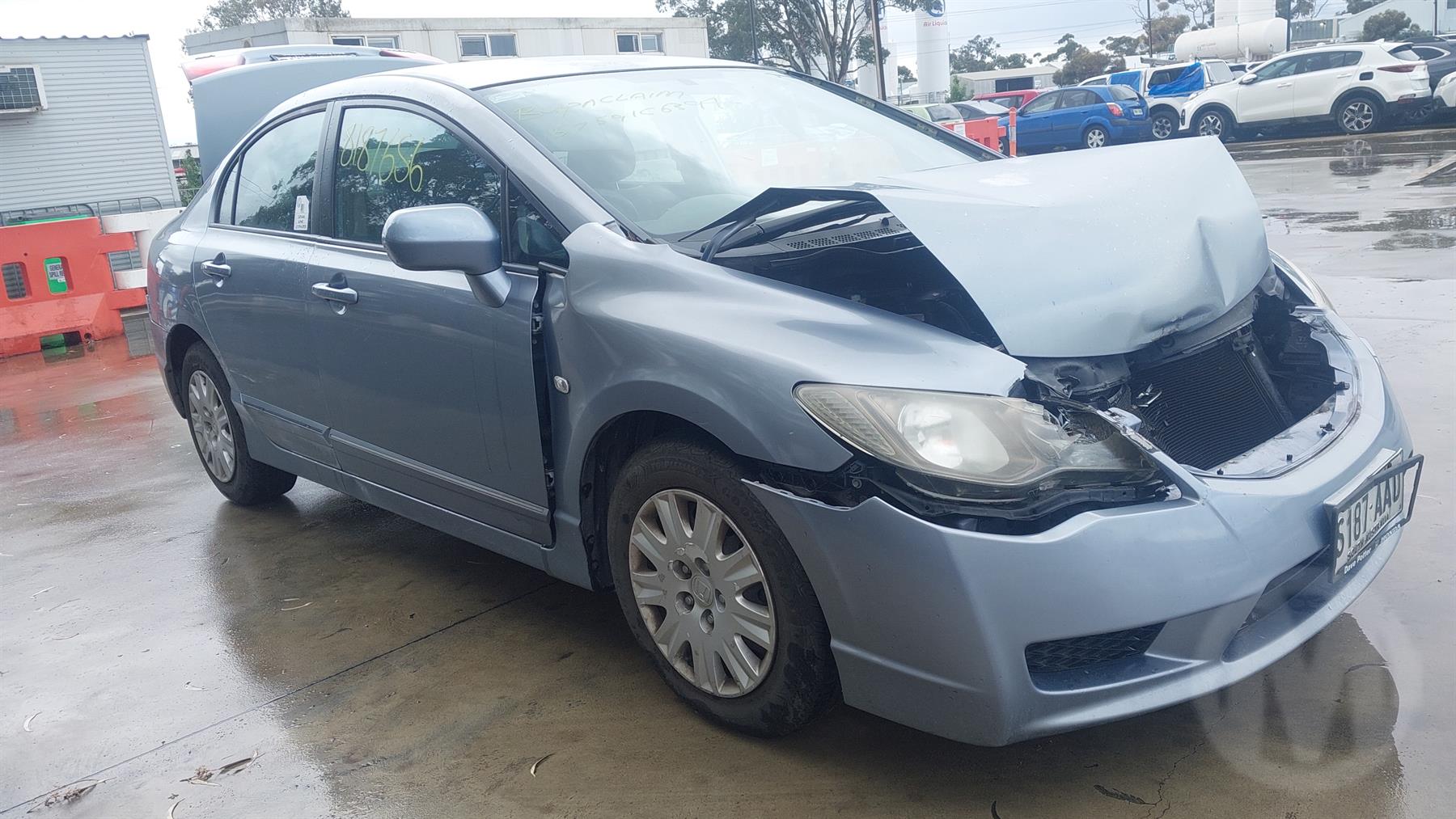 Damaged 2008 Honda Civic VTi Sedan For Auction in National Online, National – Manheim Salvage ...