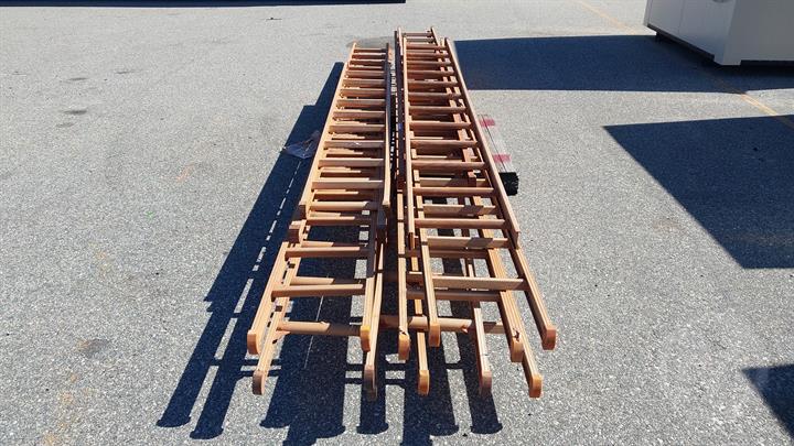 Used Pallet OF Various Size Ladders Miscellaneous For Auction in National Online, National ...
