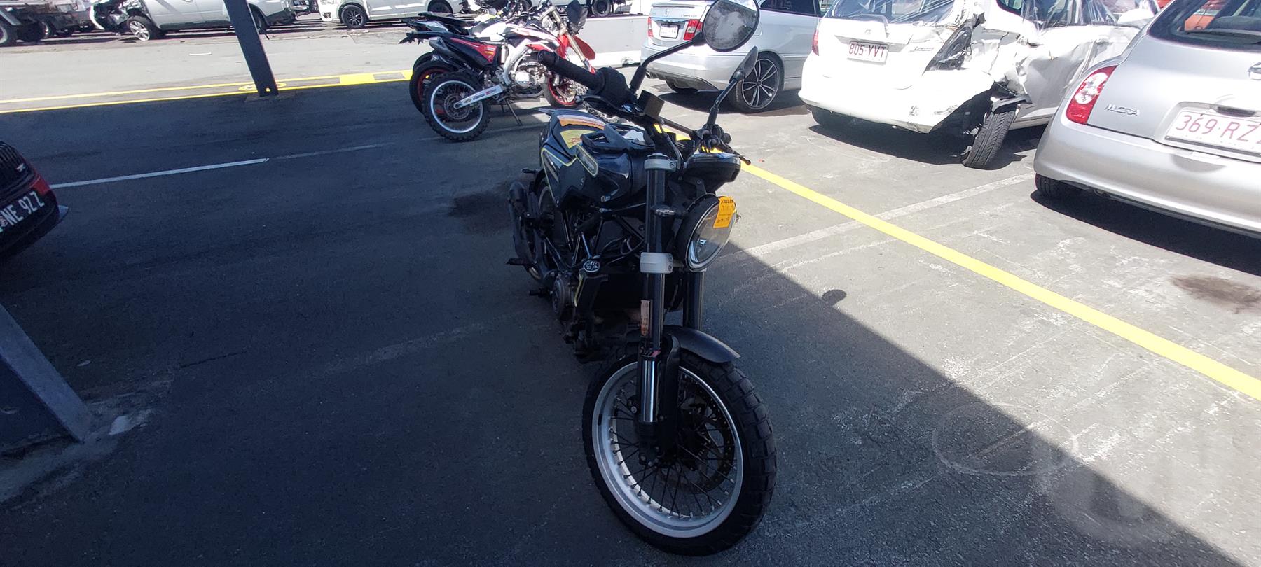 Damaged 2018 Husqvarna Svartpilen 401 Motorcycle For Auction in National Online, National ...