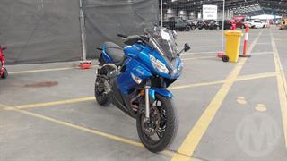 Damaged 2009 Kawasaki 650 ER Motorcycle For Auction in National Online, National – Manheim ...
