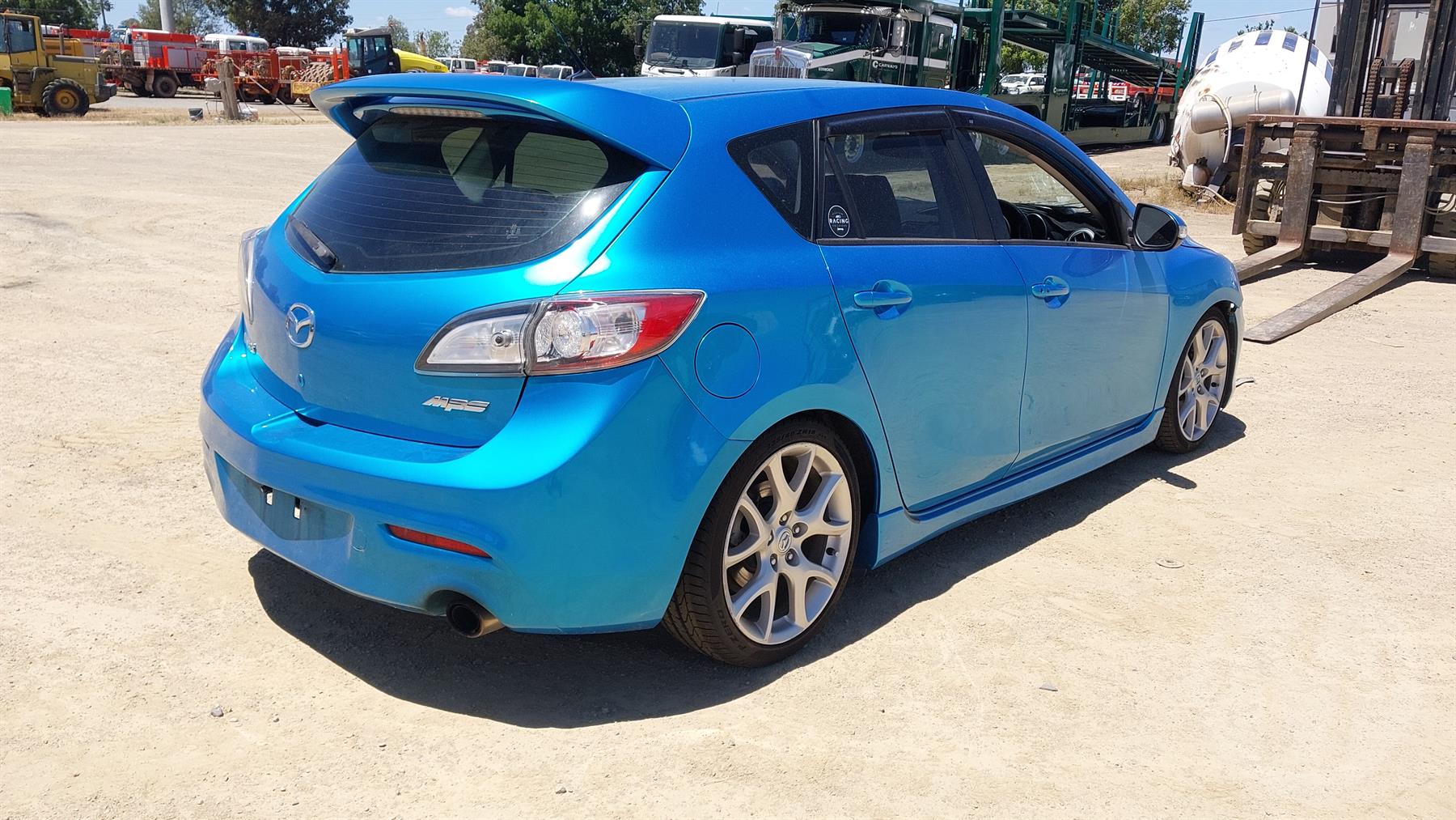 Damaged 2010 Mazda 3 Gen II MPS Hatch Hatch For Auction in National ...
