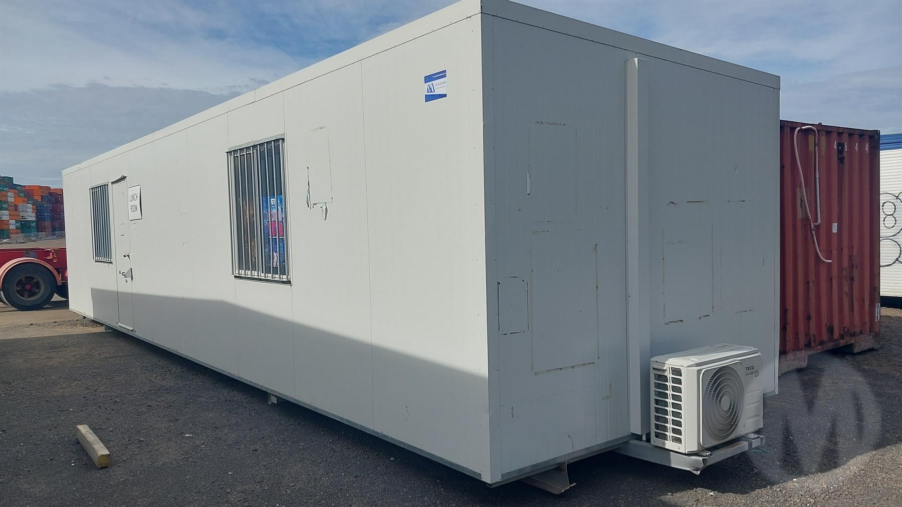 Used Custom 12X3 Portable Building For Auction in National Online ...