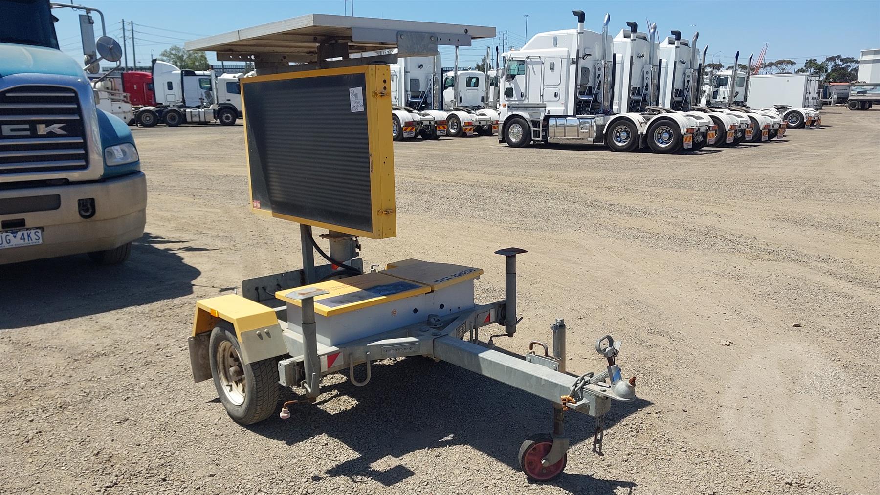 Used 2012 Ventec Message Board Trailer ATM 750kg For Auction in ...