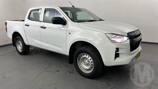 Used 2022 Isuzu D-Max RG SX High-Ride 4D Dual Cab Utility For Auction ...