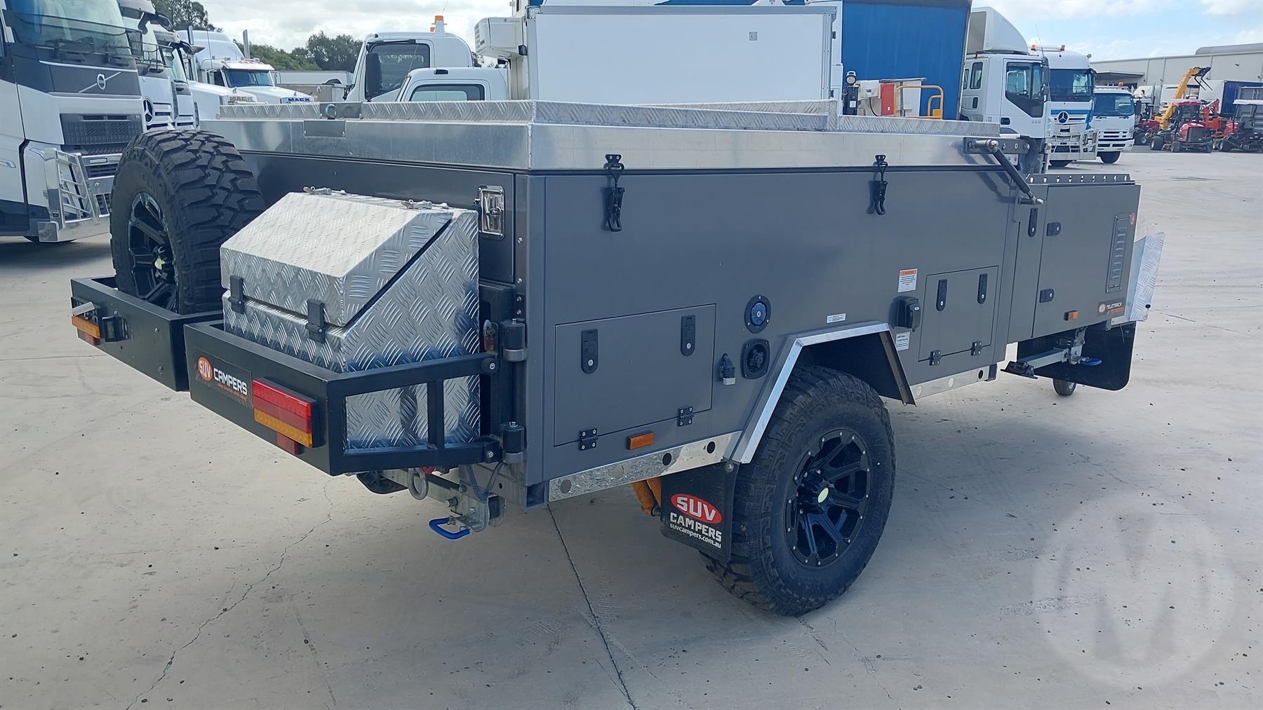Used 2022 Guardian Teletrack 6 Berth Camper Trailer ATM 2,400kg For ...