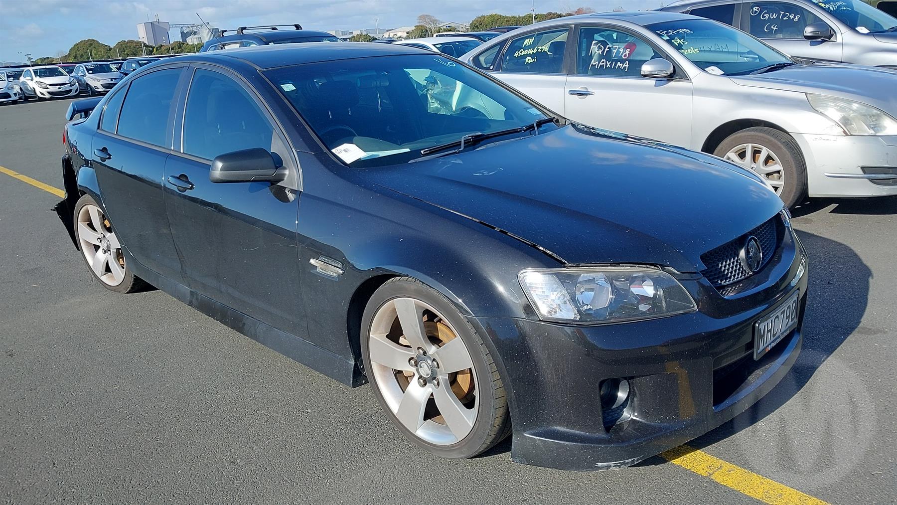 Damaged 2007 Holden Commodore SV6 3.6P/5AT Sedan – Accident Damaged ...