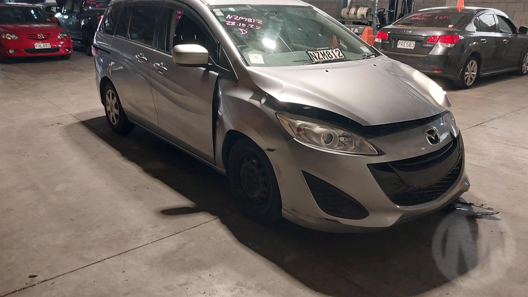 Damaged 2010 Mazda Premacy Station Wagon – Accident Damaged Station ...